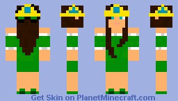 Elf Princess Minecraft Skin