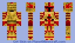 Elite Warrior - Red Minecraft Skin