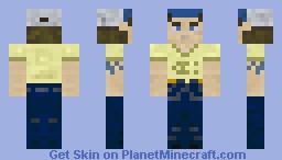 HD ellis fron L4D Minecraft Skin
