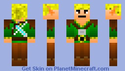 Forest Elf Minecraft Skin