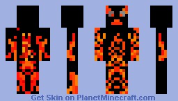 Emberman Male Original Minecraft Skin