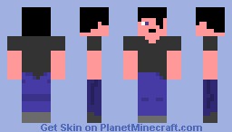 Emo Guy Minecraft Skin