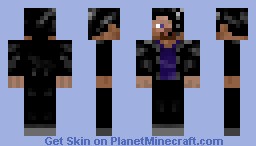 Emo Steve Minecraft Skin