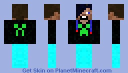 Emo Steve Minecraft Skin