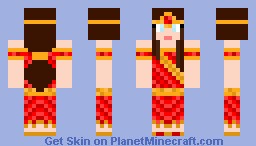 Empress of Fire Minecraft Skin