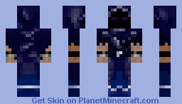 Ender Infected Assasin Minecraft Skin