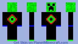 Ender-Creeper Minecraft Skin