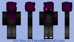 Ender Girl Minecraft Skin