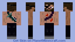 Ender Hunter with Ender pearl sword!! Minecraft Skin