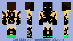 Ender Mutation stage 2 Minecraft Skin