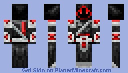 Ender Hunter (Red) Minecraft Skin