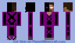 Enderbrine with Ender Armor Minecraft Skin