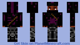 Ender disciple (My first skin) Minecraft Skin