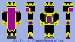 Enderman King Minecraft Skin