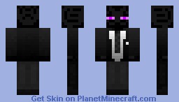 EnderMan in Suit (SkinFest Series) Minecraft Skin