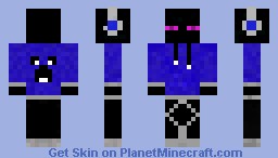 Enderman w/ Jacket Minecraft Skin