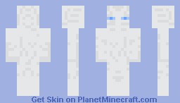 The White Enderman Minecraft Skin