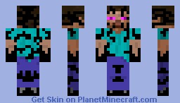 Ender steve Minecraft Skin