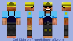 Blu Engi Minecraft Skin