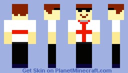 English Steve Minecraft Skin