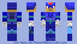 Mega Man X Minecraft Skin