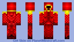 The Red Conqueror Minecraft Skin