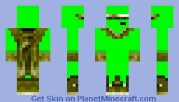 Epic Slime Man Minecraft Skin