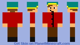 South Park's Eric Cartman Minecraft Skin