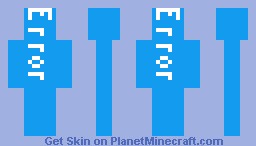 Error! Minecraft Skin