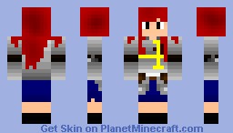 Erza Scarlet Minecraft Skin