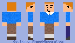 Tin Tin (for competition) Minecraft Skin