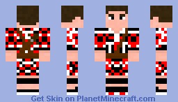 Canada Flag Guy Minecraft Skin