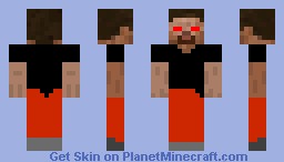 Evil Steve Minecraft Skin