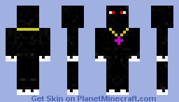 Evil Wizard Enderman! Minecraft Skin