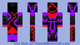 Evil mage Minecraft Skin