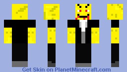 Evil Smiley skin Minecraft Skin