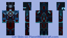 Evil tron Minecraft Skin