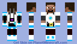 Exoskeleton Steve Minecraft Skin