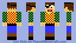 EyePatch-Bob Minecraft Skin