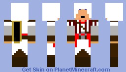 Ezio(Assassin's Creed II) Minecraft Skin