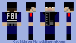 Agent of the FBI Minecraft Skin