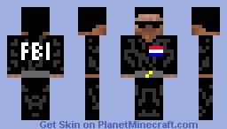 FBI Agent Minecraft Skin