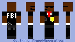 FBI Agent Minecraft Skin