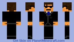 FBI Agent Minecraft Skin