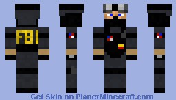 FBI Minecraft Skin