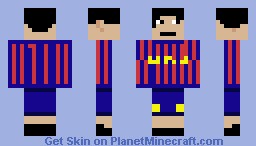 Messi Minecraft Skin