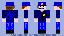 FF7 Cop Minecraft Skin