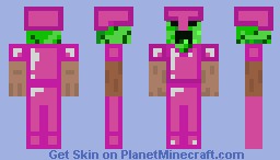 Rare Pink Armor! Minecraft Skin