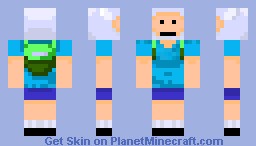 Finn The Adventurer Minecraft Skin