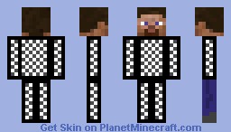 Checker Man Minecraft Skin